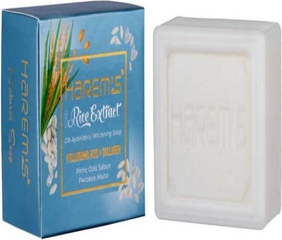 HAREM'S RICE EXTRACT SOAP - FACE SOAP - WHITENING | bol