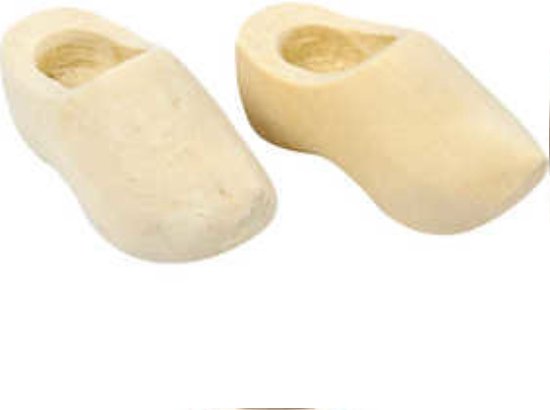 Mini Houten Klompjes - Nederlandse Poppenklompjes - DIY Decoratieve ...