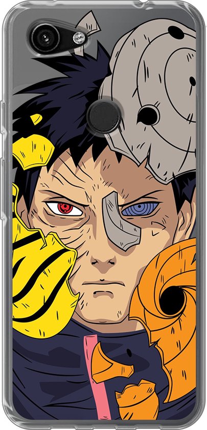Google Pixel 3a Telefoonhoesje | Premium Kwaliteit | Naruto | Obito ...