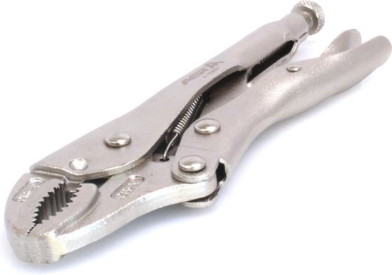 Griptang met gebogen bek - 7 duims (175mm) - Grip tang - ASTA | bol