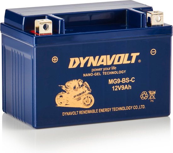 Battery Dynavolt MG9-BS-C (DTX9-BS/ YTX9-BS/ NTX9-BS) | bol