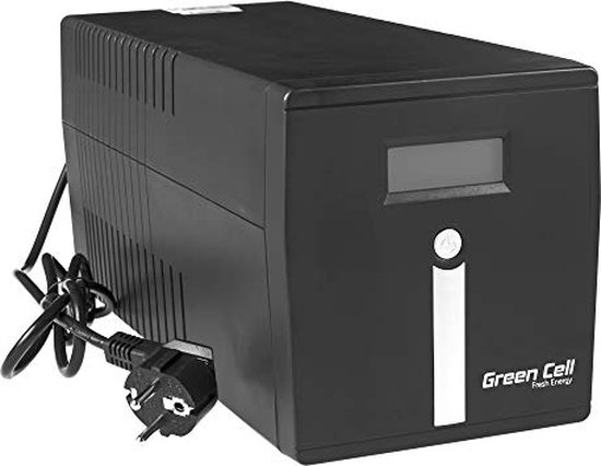 GREEN CELL UPS Micropower 1000VA 600W - LCD Scherm - Line interactieve ...
