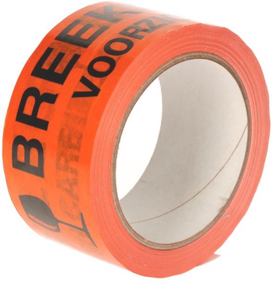 1x Tape PP acryl Breekbaar / Fragile - PP - Universele verzenddozen | bol