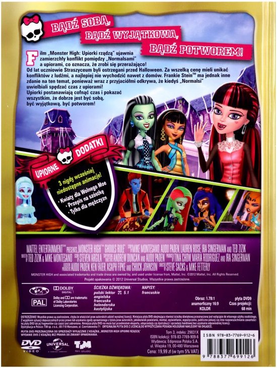 Monster High: Ghouls Rule! [DVD] (Dvd), Ogie Banks | Dvd's | bol
