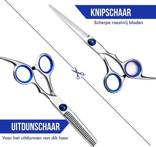 SPACKS. Kappersset - 11-Delig - Kapperschaar - Coupeschaar ...