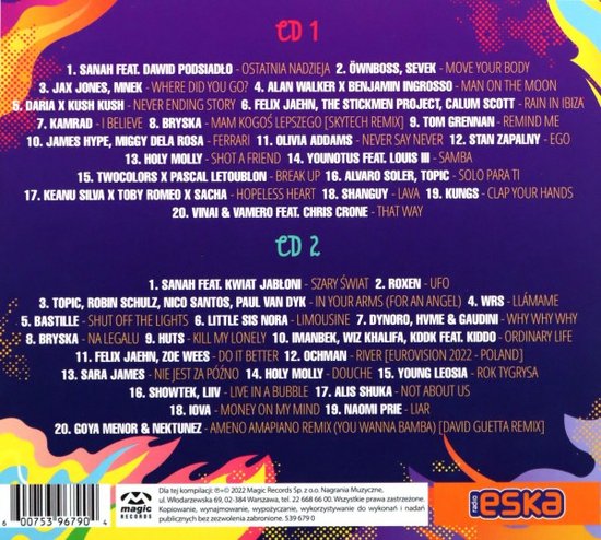 Hity Na Czasie Lato 2022 [2CD], Nate James | Muziek | bol