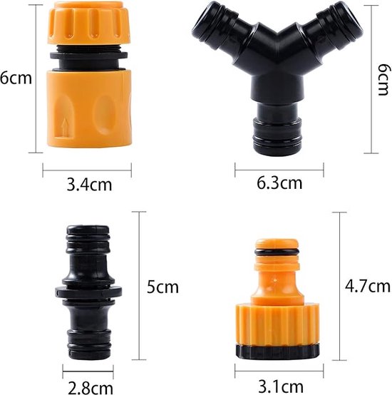 slangkoppeling set / Verdeler Slangkoppeling - HOOGWAARDIGE MATERIALEN ...