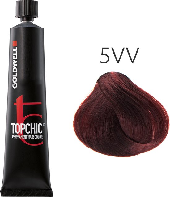 Goldwell - Topchic - 5VV Zeer Violet - 60 ml | bol