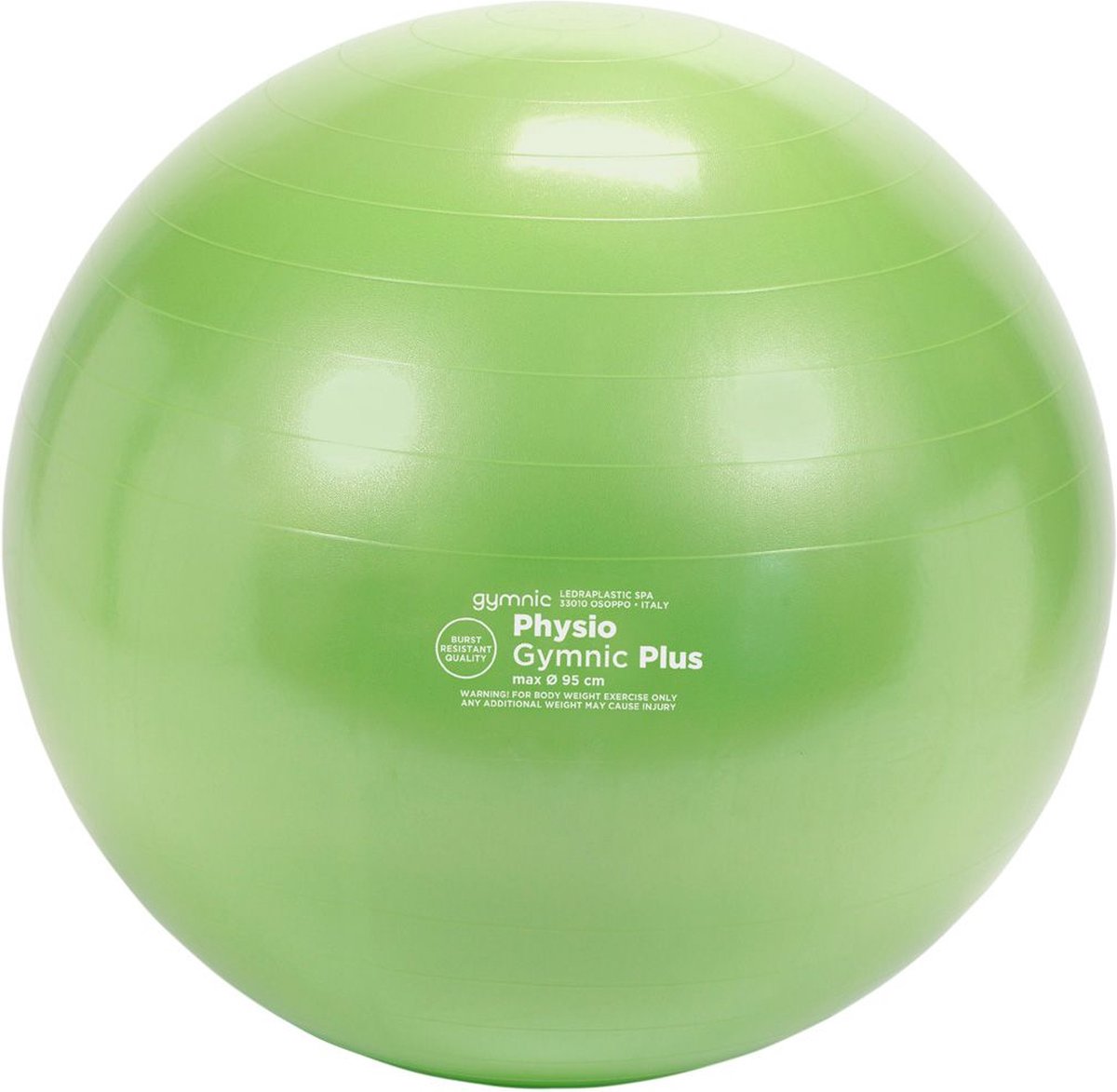 Gymnic Physio Plus Limegroen 95 cm | bol