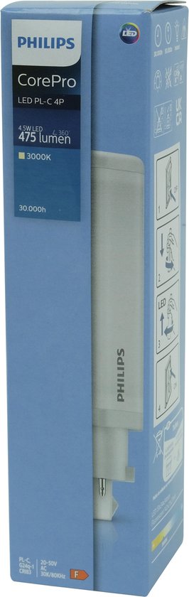 Philips Corepro LED PLC 4.5W - 4 Pin | bol