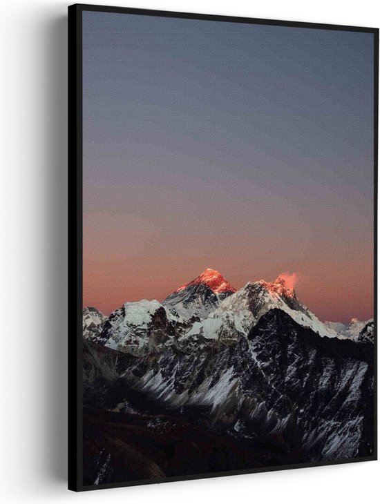 Akoestisch Schilderij Het Witte gebergte Rechthoek Verticaal Pro M (60 ...