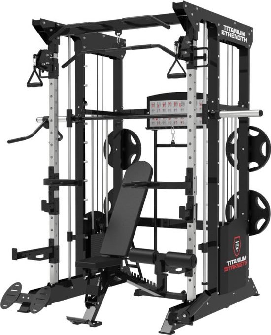 Titanium Strength Black Series B200 V2 Smith-Machine | Multipower ...