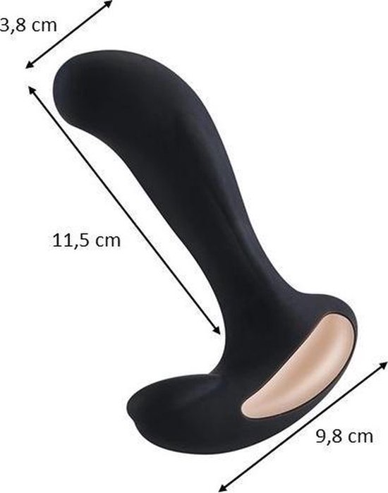 Butplug - Royal Empire - Vibrerende - Anaal - Vibrator - 2 in 1 - Dildo - Met... | bol