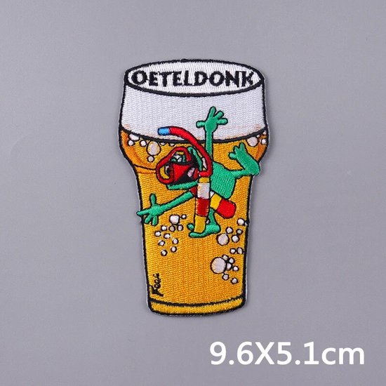 Oeteldonk embleem - oeteldonk emblemen - oetel - kikker - rood wit geel ...