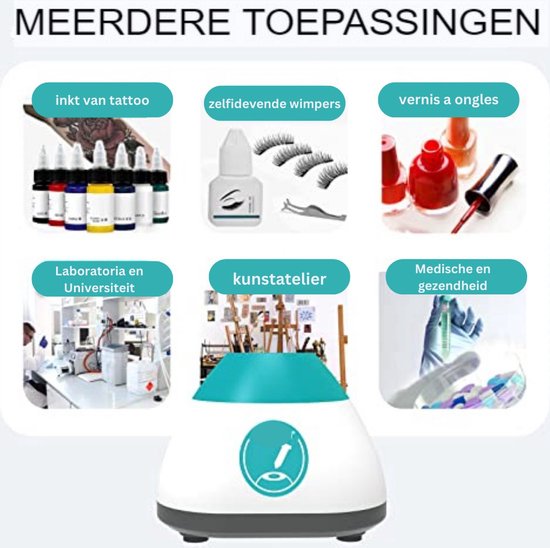 Vortex mixer - Laboratorium mixer - 50ml - 2100RPM | bol