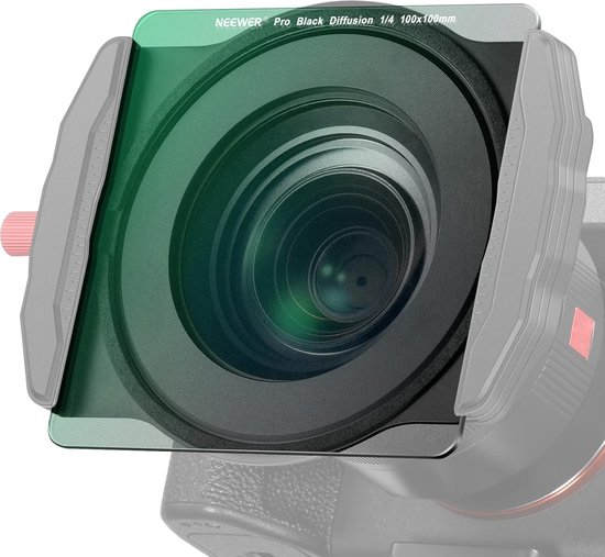 Neewer® - 1/4 Vierkante Speciaal Effect Filter Zwart 100 x 100 mm ...