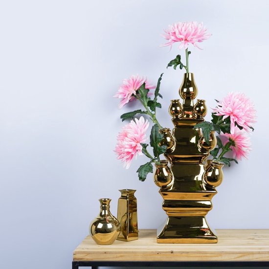 Vase tulipe 3 pièces Goud XL - Heinen Delft Blue - cadeau pour maman ...