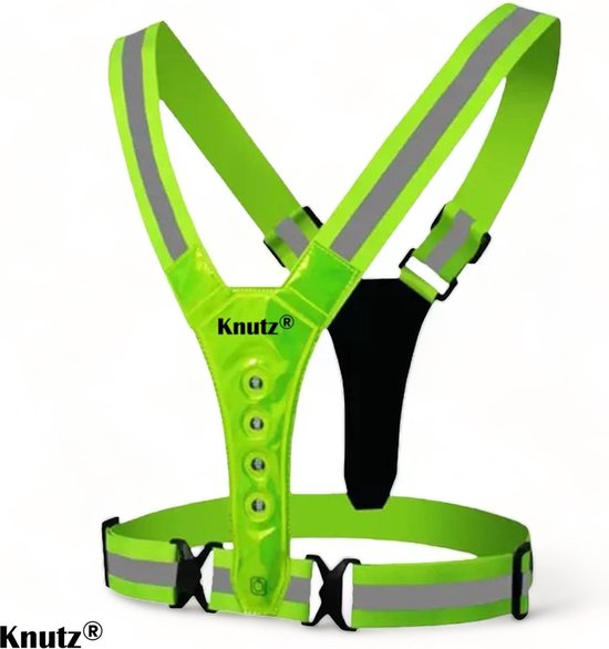 Knutz® -Hardloopvest usb oplaadbaar met verlichting – Sportvest – One ...