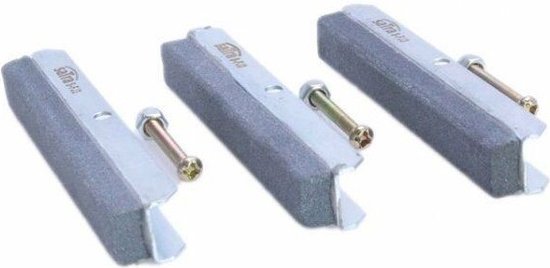 Honer stenen - 3 delig - Polijst stenen - hoonsteen 76mm - SATRA | bol