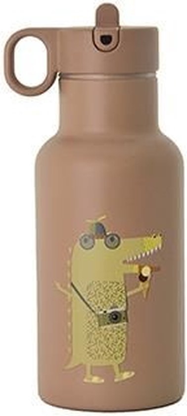 Chic.Mic Bioloco Kids - RVS Thermosfles - 350 ML - Croco Design ...