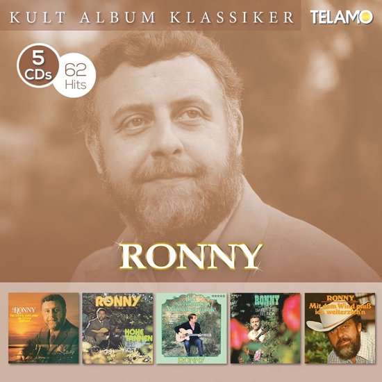 Ronny - Kult Album Klassiker (5 CD) (5in1), Ronny | Muziek | bol