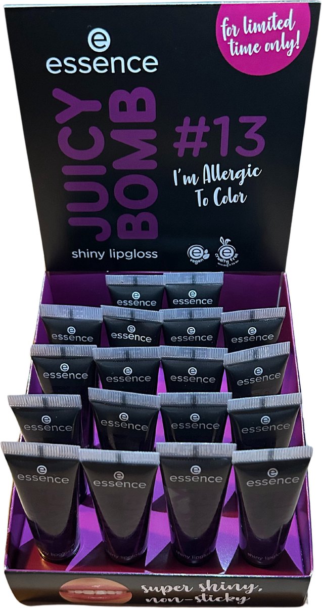Essence - Juicy Bomb - Lipgloss - 13 'I'm Allergic To Color' - Limited ...