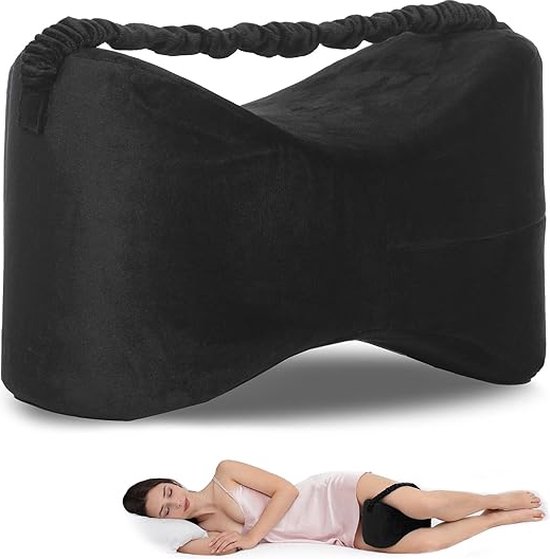 Kniekussen Voor In Bed Met Band | Orthopedisch Beenkussen Voor ...