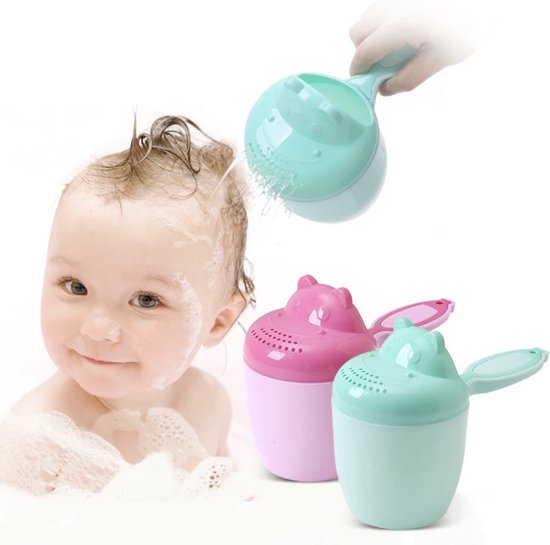 Baby Douche Nijlpaard Roze - Makkelijk douchen baby - Baby douche ...