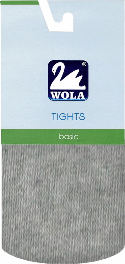 WOLA - Collants Smooth pour Enfants - Filles - Coton - Grijs (1 pièce ...