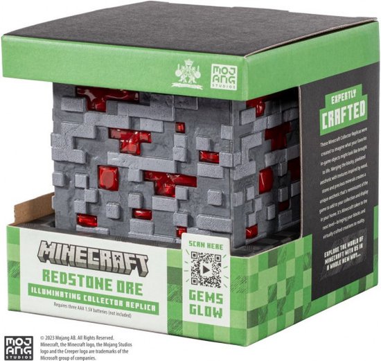Minecraft: Illuminating Redstone Ore Cube | bol