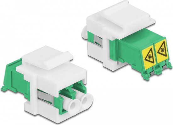 Keystone Module LC Duplex Vrouw naar LC Duplex vrouwelijk met ...