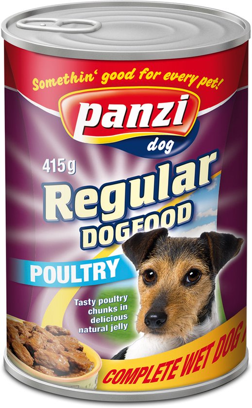Panzi Regular - Hondenvoer - Blikvoer - Natvoer hond - Adult ...