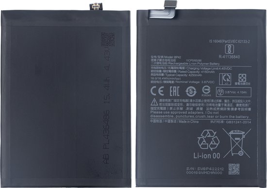 Xiaomi Mi 11 Lite M2101K9AG, Mi 11 Lite 5G M2101K9G Battery BP42 OEM | bol