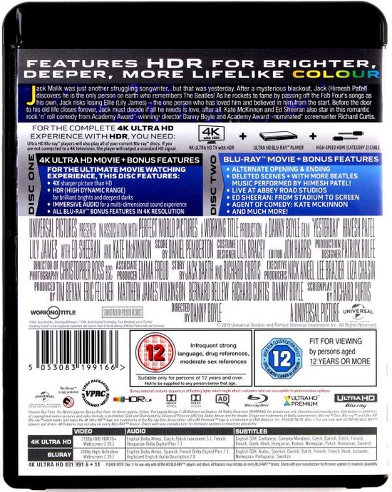 Yesterday (Blu-ray), Ellise Chappell | Dvd's | bol