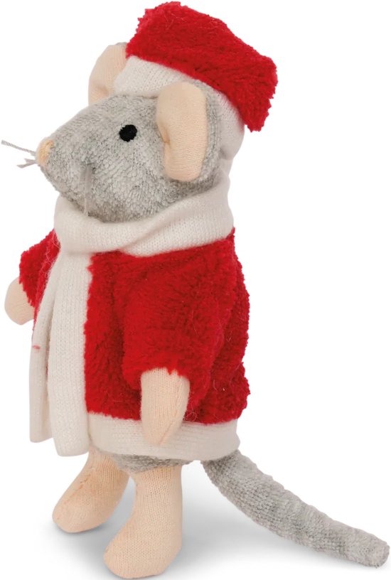 Muizenhuis | Knuffel muis Kerstman | Games | bol