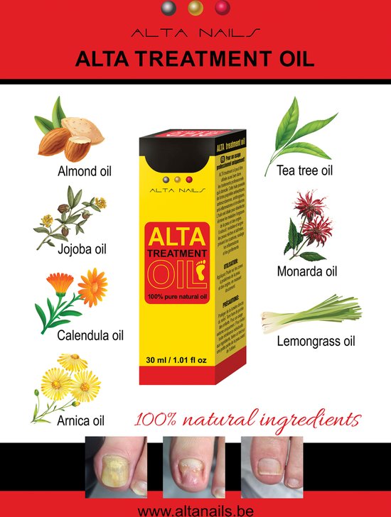 ALTA treatment oil 30 ml (100% pure natural oil) met pipet | bol