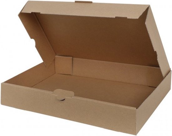 5 x Bruine Ecologische Postdozen/ Verzenddozen Formaat A4 32x22.5x5cm | bol