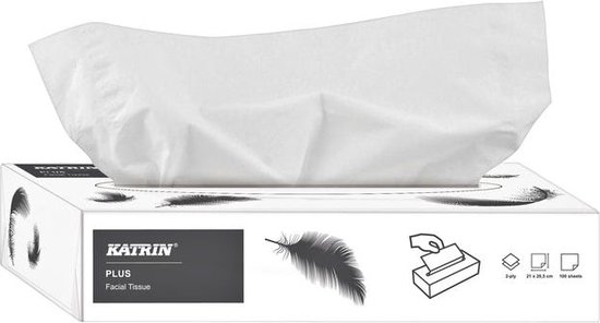 Katrin - Facial tissue's 11797 doos à 100 stuks | 40 stuks | bol