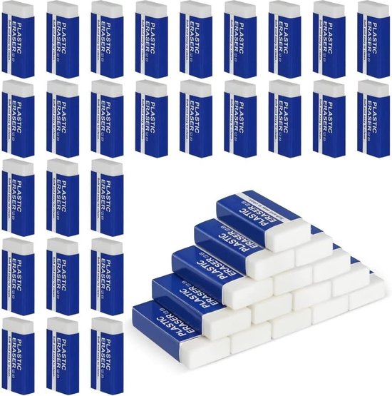 42 Stuks 2B Gummen Kinderschool Zachte Gum Mini Gummen Kindergommen Plastic Gummen... | bol