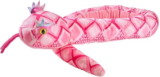 TX Store - Knuffel slang - Diamond rattlesnake - 137cm - Roze - stoer ...