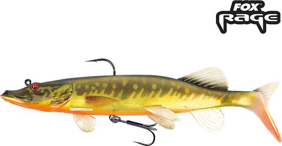 Fox Rage Realistic Replicant Pike - 10 cm - natural hot pike | bol