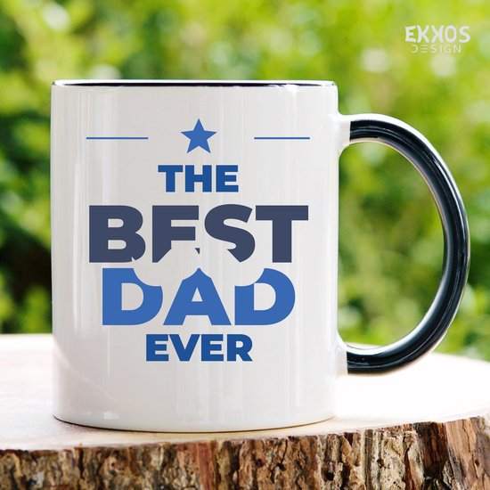 Best Dad Ever mok | Mok met tekst | Grappige mok | Verjaardag cadeau ...