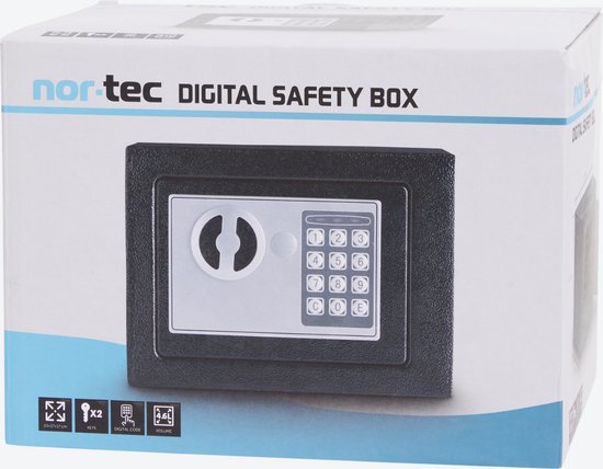 Digitale kluis met elektronisch slot én een traditioneel slot-Digital ...