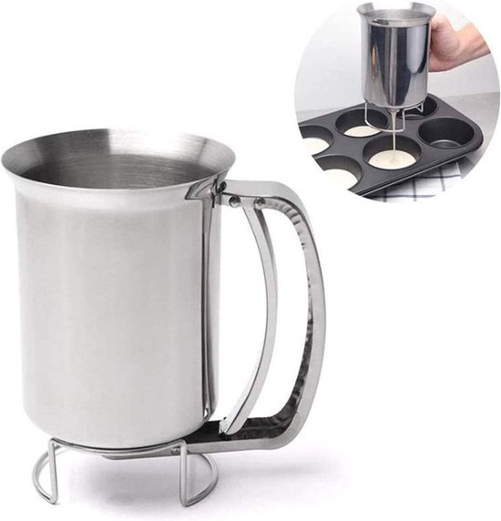 Roestvrijstalen Beslagdispenser -Perfecte Creaties van Cake ...