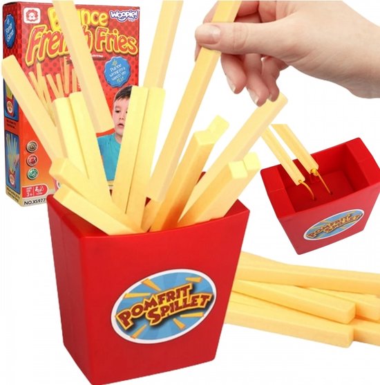 Woopie Springende Frietjesspel - Drankspel - Frietjes - Arcade ...