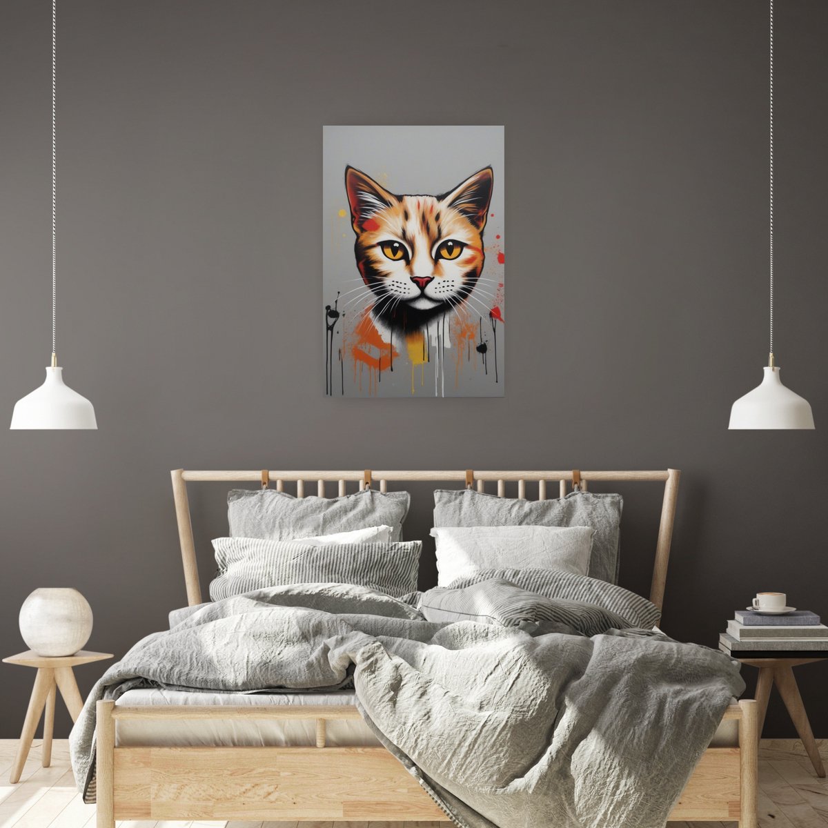 Banksy kat - 40 x 60 cm - Kat poster - Katten posters - Poster banksy ...