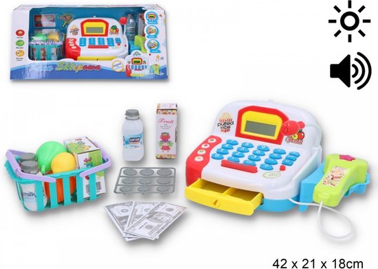 WINKEL KASSA - BATTERIJ KASSA 936930 MET MAND | bol