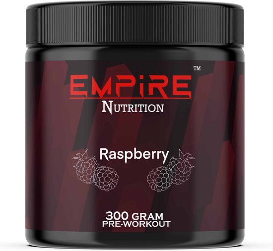 Pre-Workout Raspberry Flavored Pre-Workout Booster from Empire ...