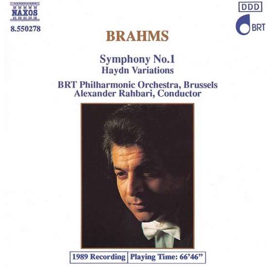 BRT Philharmonic Orchestra Brussels, Alexander Rahbari - Brahms: Symphony 1/Haydn... | bol
