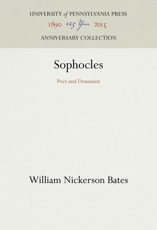 Anniversary Collection- Sophocles | 9781512800531 | William Nickerson ...